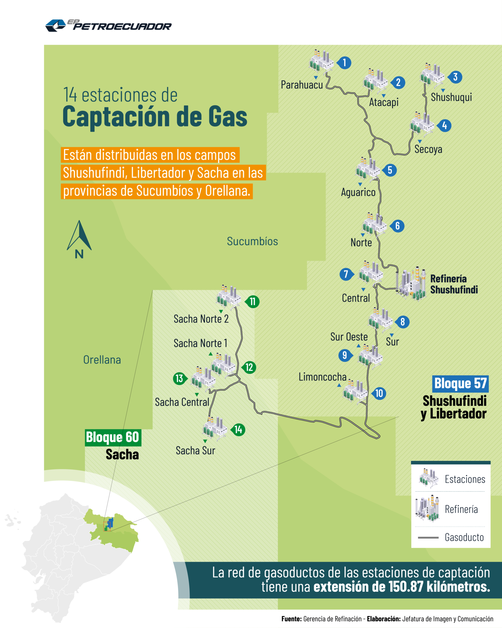 GLP, gasolina natural y gas combustible se obtienen del gas asociado al ...
